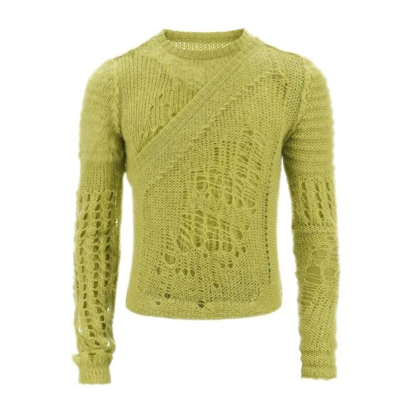 Rick Owens | Sweaters | Rick Owens Spider Banana Layered Sweater | Poshmark